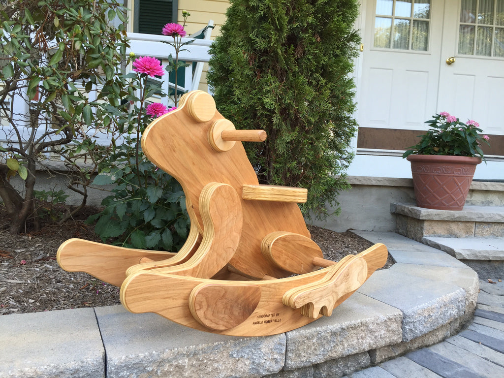 Wooden Rocking Frog // la Rana // Handmade Artisan Rocking Frog – Pane ...